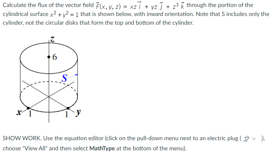 Solved Calculate the flux of the vector field F(x, y, z) = | Chegg.com