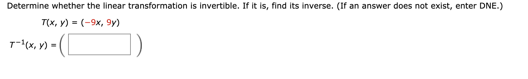 Solved Determine whether the linear transformation is | Chegg.com