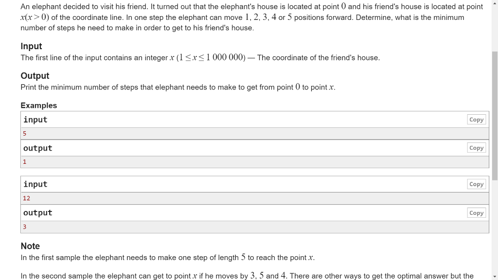 Solved An elephant decided to visit his friend. It turned | Chegg.com