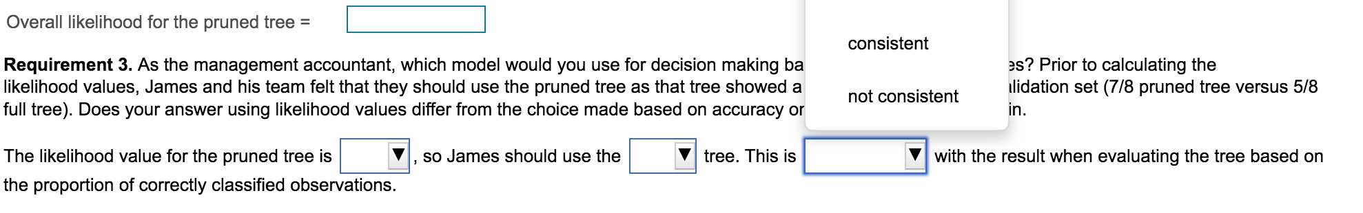 Solved Requirement 2. Calculate the overall likelihood for | Chegg.com