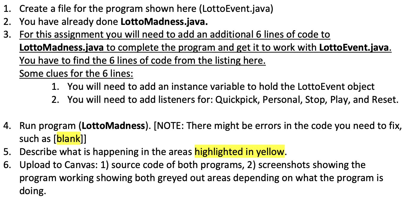 Solved 1. Create a file for the program shown here | Chegg.com
