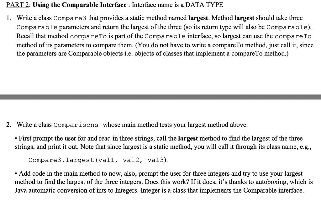Solved Student.java public class Student implements | Chegg.com
