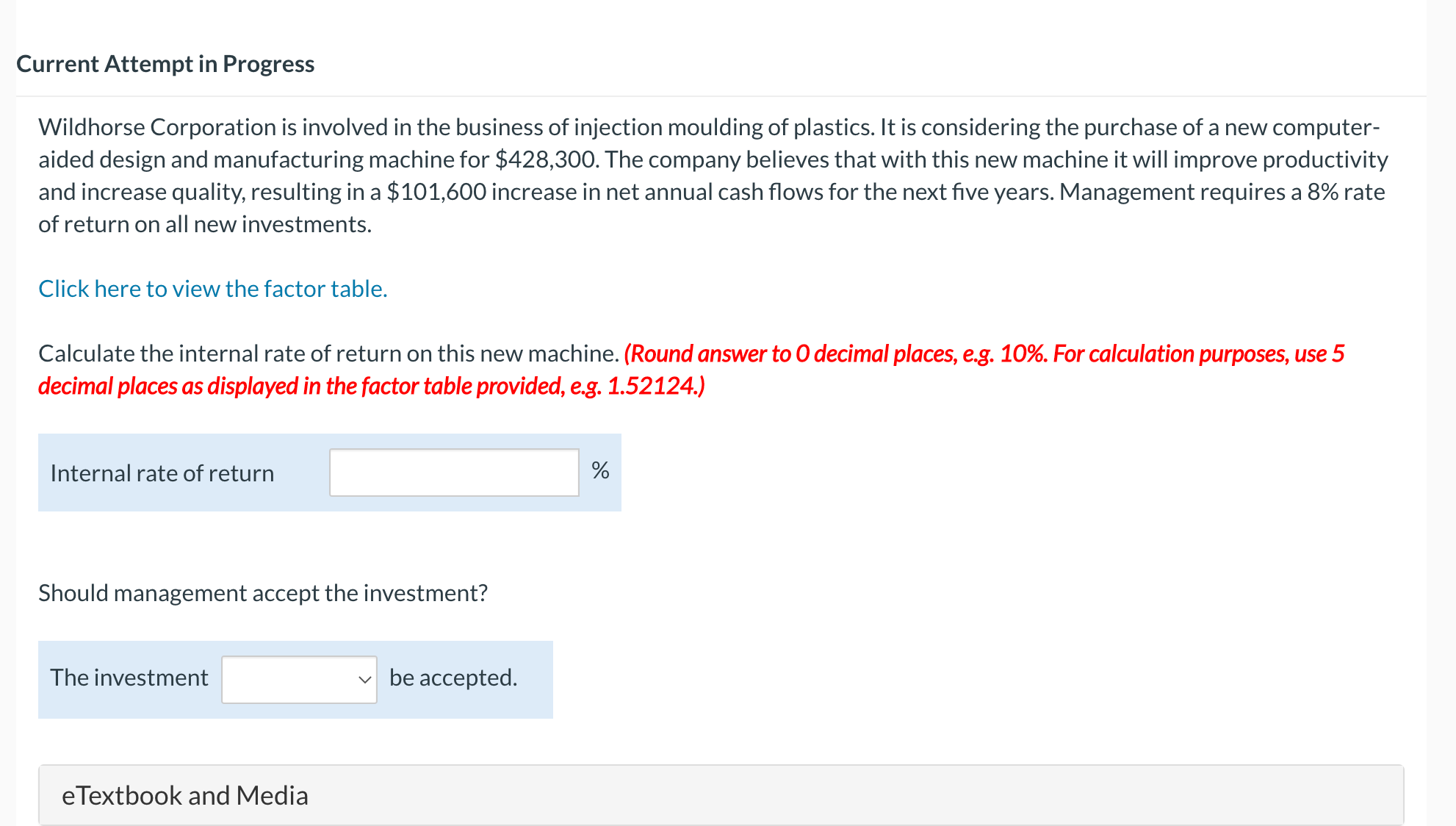 Solved Wildhorse Corporation is involved in the business of | Chegg.com