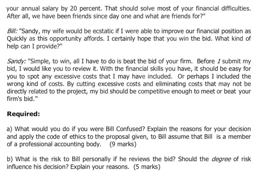 Solved Sandy Sucker, manager and owner of an advertising | Chegg.com