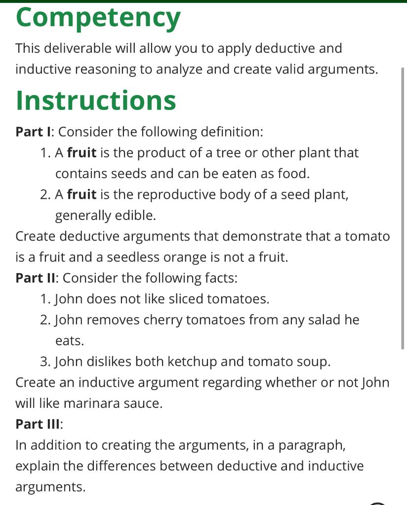 Solved Introduction Logical and reasoning tasks are | Chegg.com