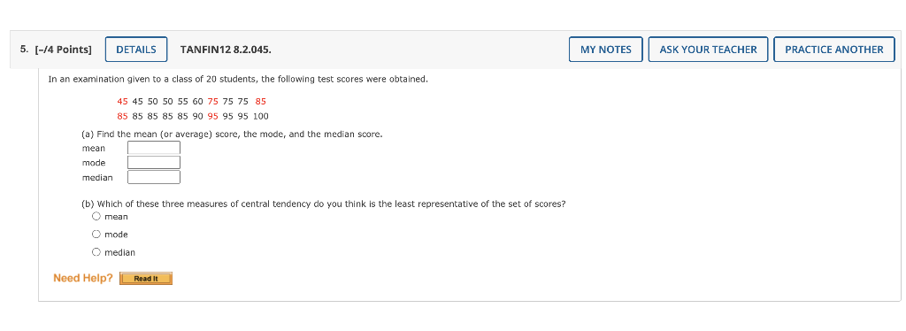 Solved 5. [-14 Points) DETAILS TANFIN 12 8.2.045. MY NOTES | Chegg.com Solved 5. [-14 Points) DETAILS TANFIN 12 8.2.045. MY NOTES | Chegg.com