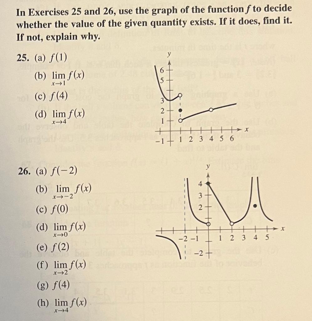 Solved In Exercises 25 and 26 , use the graph of the | Chegg.com