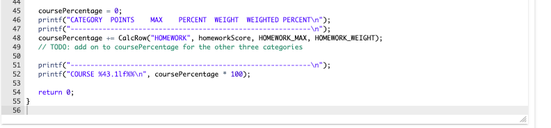 Solved 12.12 Grade Calculator The following program should | Chegg.com