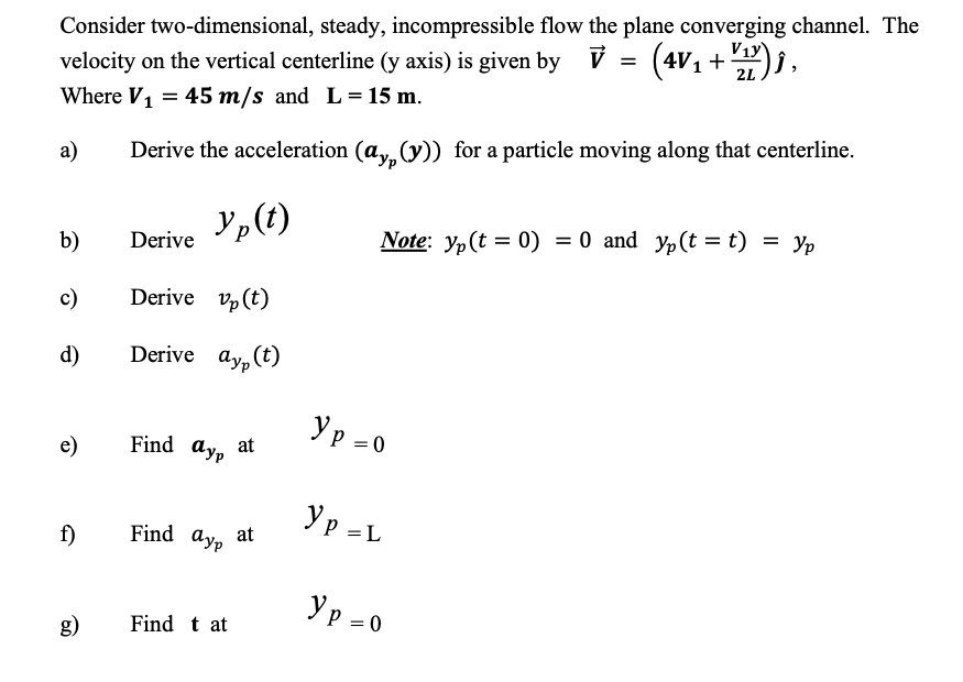 Solved Consider two-dimensional, steady, incompressible flow | Chegg.com