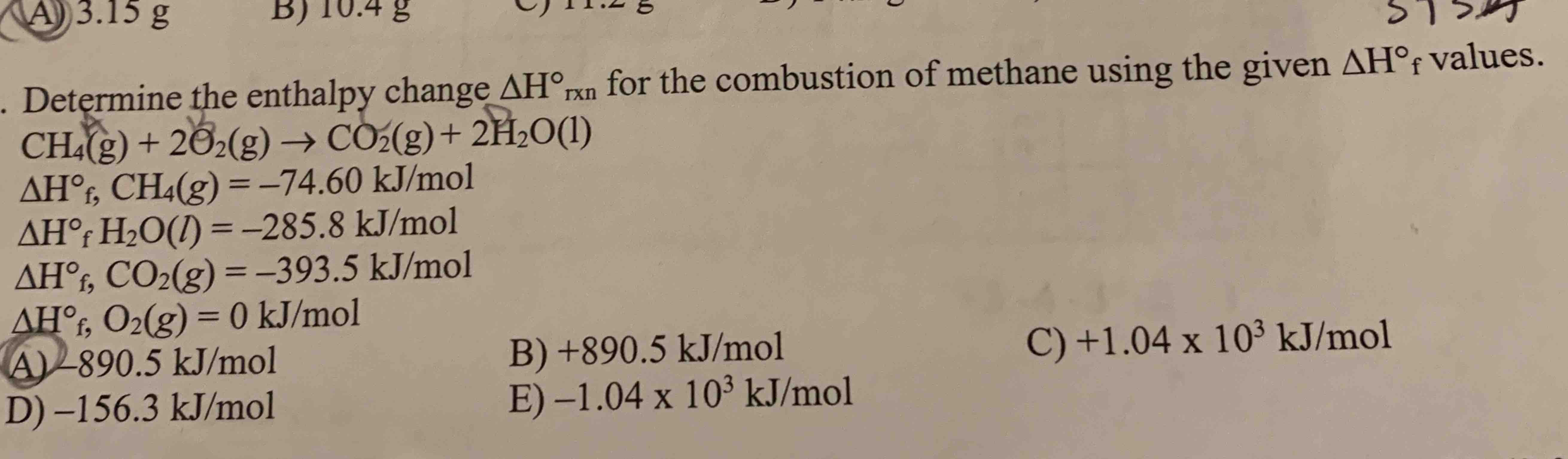Solved Determine the enthalpy change ΔH°?rxn ﻿for the | Chegg.com