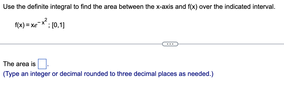 Solved Use the definite integral to find the area between | Chegg.com