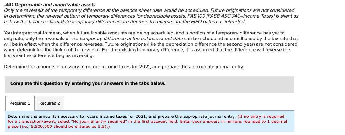 Solved Problem 16-6 (Algo) Multiple differences; temporary | Chegg.com