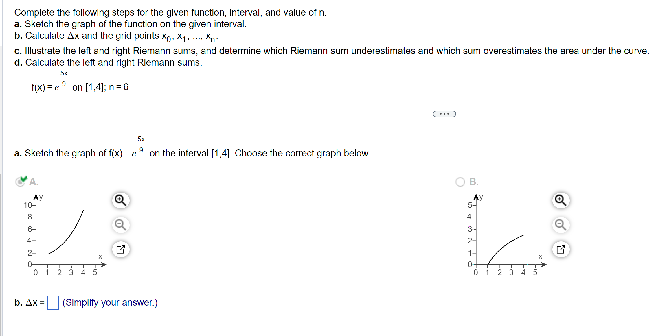 Solved Complete the following steps for the given function, | Chegg.com