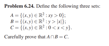 Solved Problem 6.22. Prove that one set is a proper subset | Chegg.com
