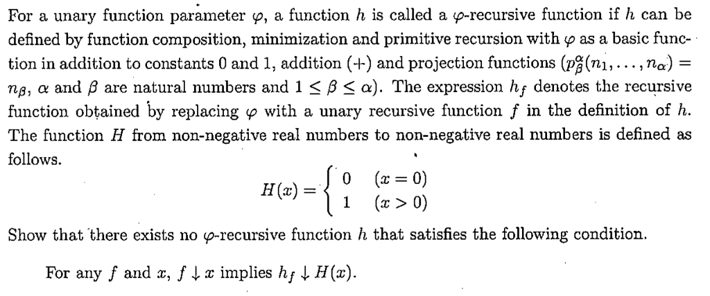 Let be a non-negative real number, and let f be a | Chegg.com