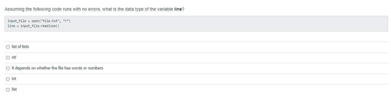 Solved Assuming the following code runs with no errors, what | Chegg.com
