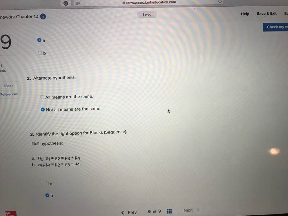 Solved Saved Help Save& Exit ork Chapter 12 Check my A task | Chegg.com