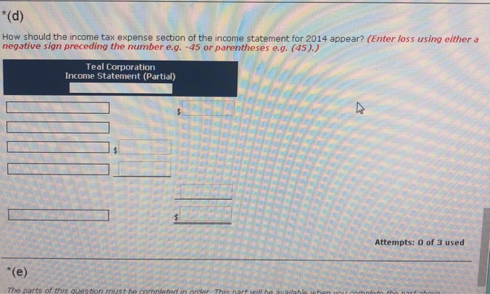 Solved Exercise 19-22 (Part Level Submission) Teal | Chegg.com