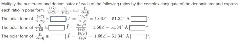 Solved Multiply the numerator and denominator of each of the | Chegg.com