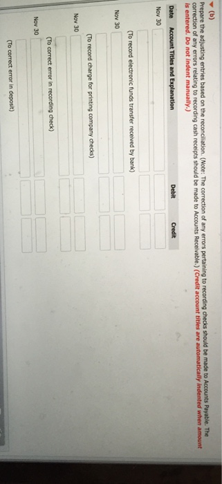 Solved Problem 7-4A (Part Level Submission) The bank portion | Chegg.com