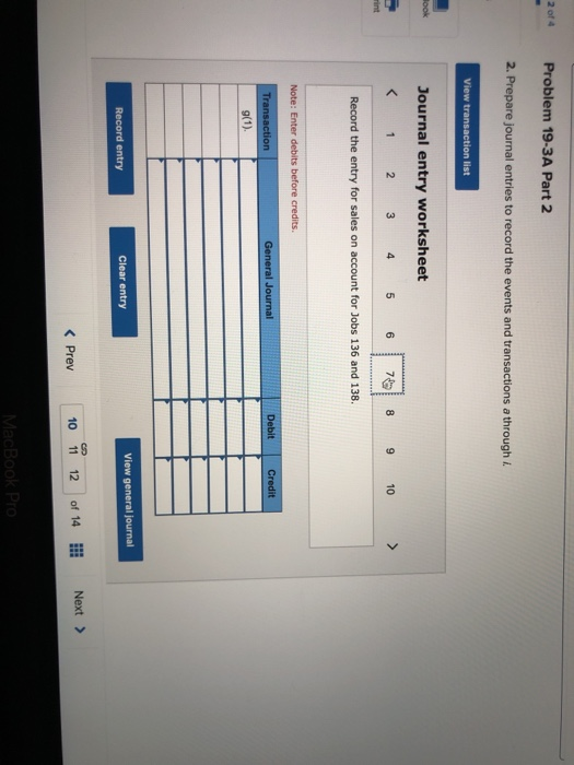 Solved Problem 19-3A Source documents, journal entries The | Chegg.com