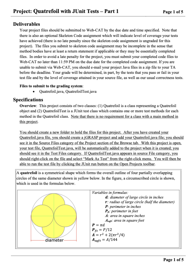 Solved Deliverables Your project files should be submitted | Chegg.com
