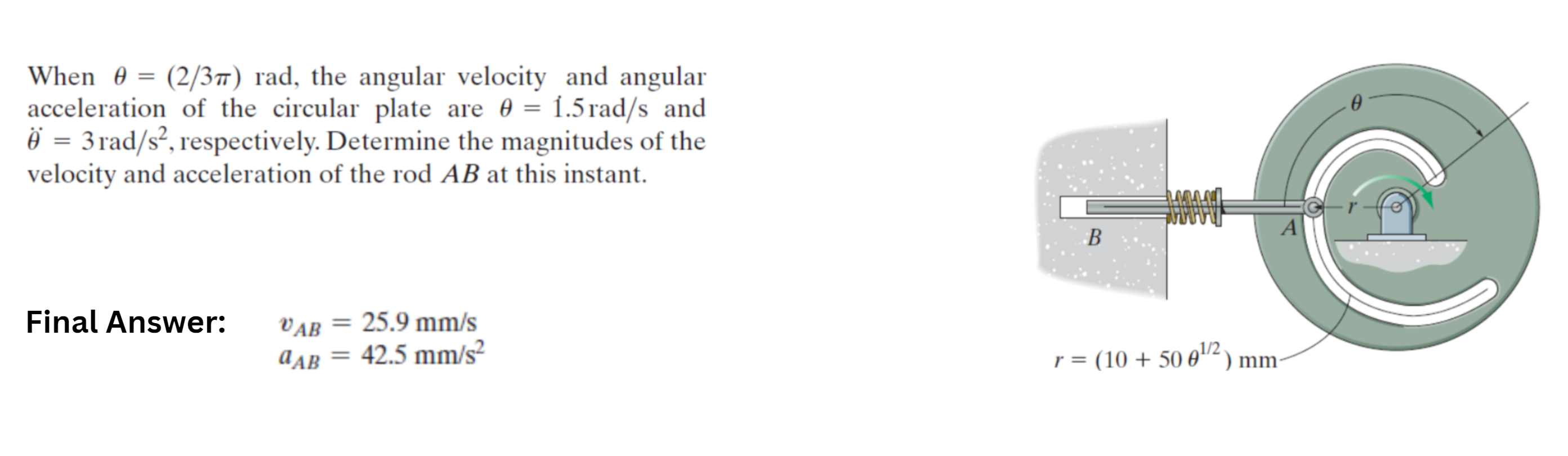 Solved Dynamics Question - ﻿Mechanical EngineeringWhen | Chegg.com