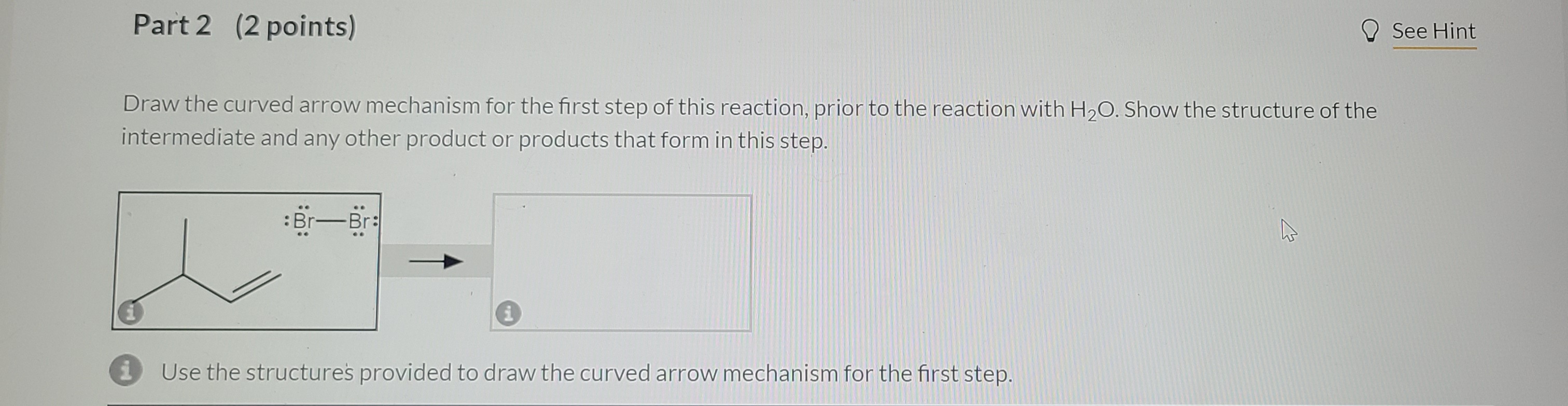 Solved The alkene 3-methyl-1-butene is reacted with Br2 in | Chegg.com