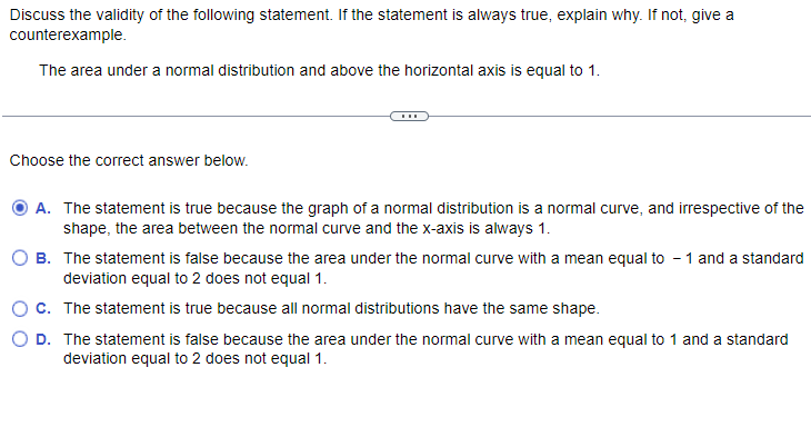 Solved Discuss the validity of the following statement. If | Chegg.com