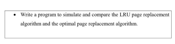 Solved Write a program to implement the following process | Chegg.com