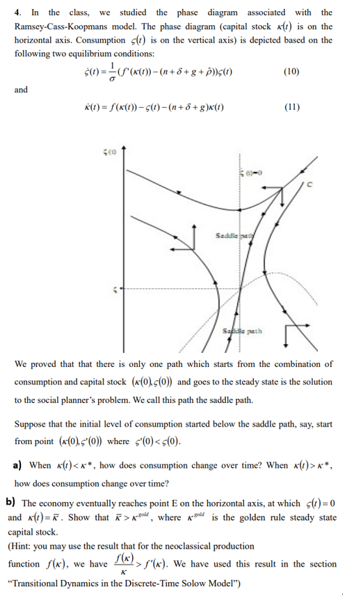 4. In the class, we studied the phase diagram | Chegg.com
