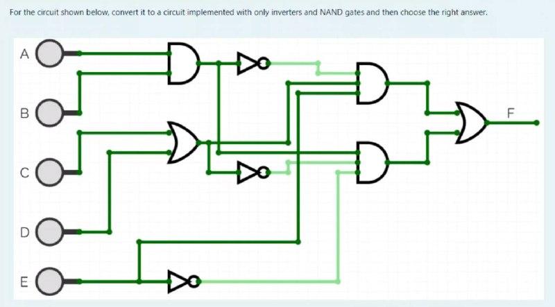 Solved For the circuit shown below, convert it to a circuit | Chegg.com