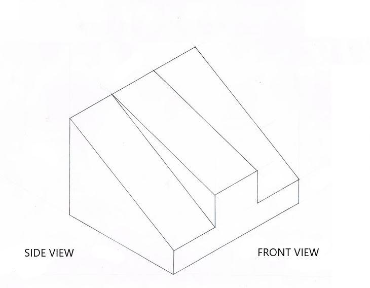 Solved SIDE VIEW FRONT VIEW | Chegg.com