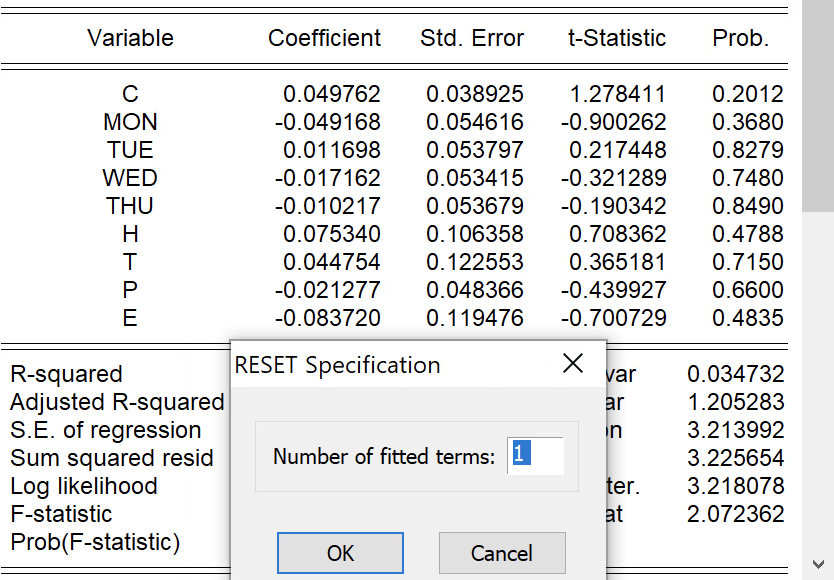 Solved Variable Coefficient Std Error T Statistic Prob с