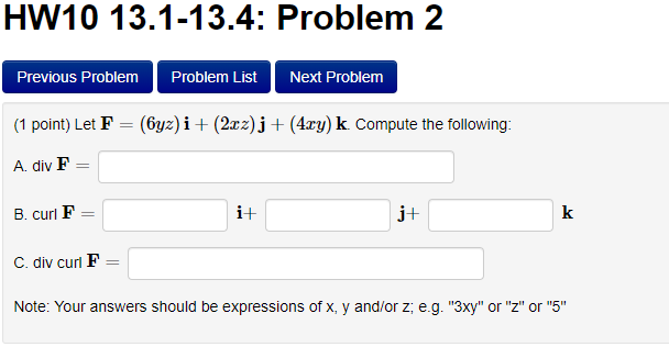 Solved HW10 13.1-13.4: Problem 1 Previous Problem Problem | Chegg.com