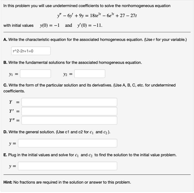 Solved Homework 6 Problem 11 Previous Problem Problem