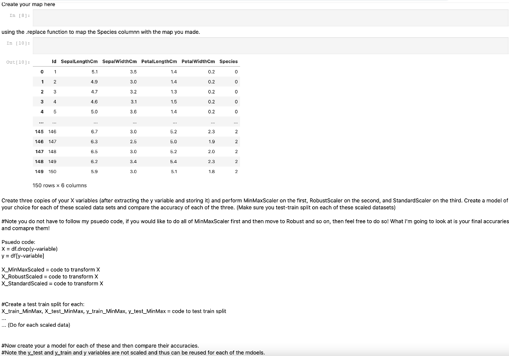 Create your map here In [8]: using the replace | Chegg.com
