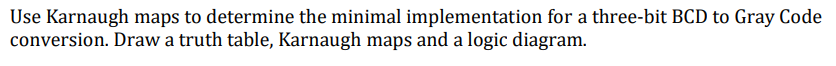 Solved Use Karnaugh maps to determine the minimal | Chegg.com