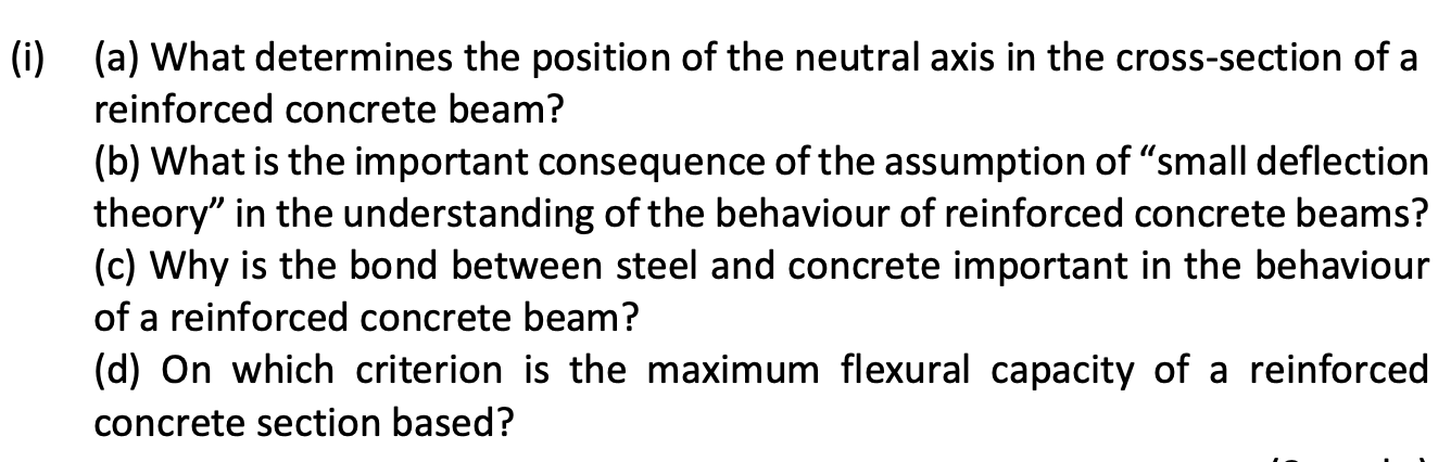 Solved (i) (a) What determines the position of the neutral | Chegg.com