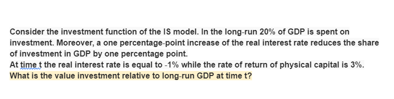 Explain The Investment Function With The Help Of Diagram 4.