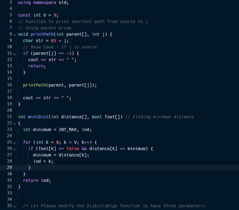 Solved Coding Lab Project Using Djikstra S Algorithm