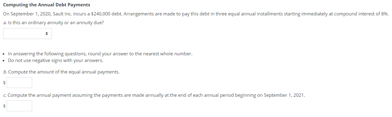 Solved Computing Future and Present Values When answering | Chegg.com