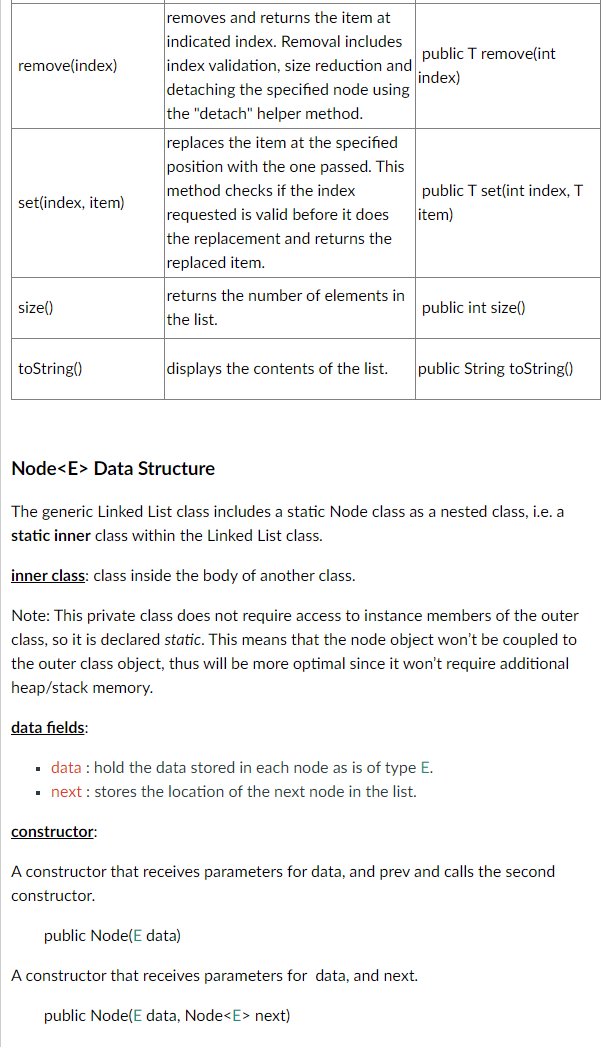 Solved Instructions: Create the following Linked List Data | Chegg.com