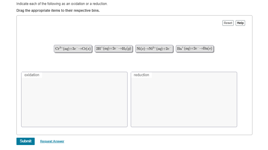 Solved Indicate each of the following as an oxidation or a | Chegg.com