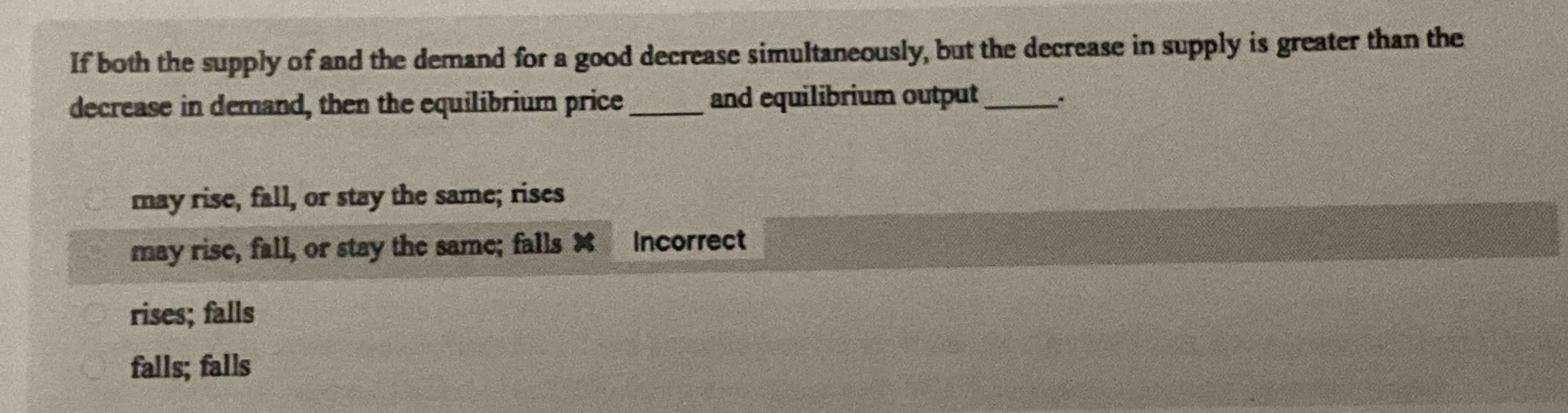 Solved If both the supply of and the demand for a good | Chegg.com