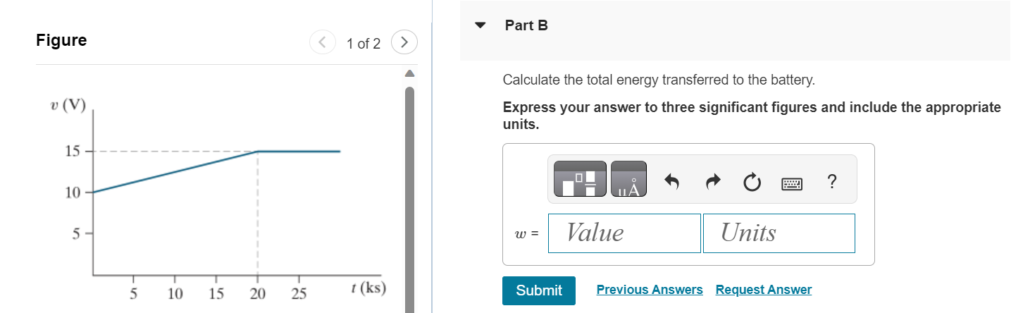 Calculate the total energy transferred to the | Chegg.com