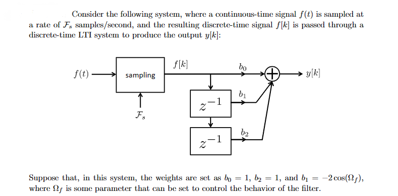 Consider the following system, where a | Chegg.com