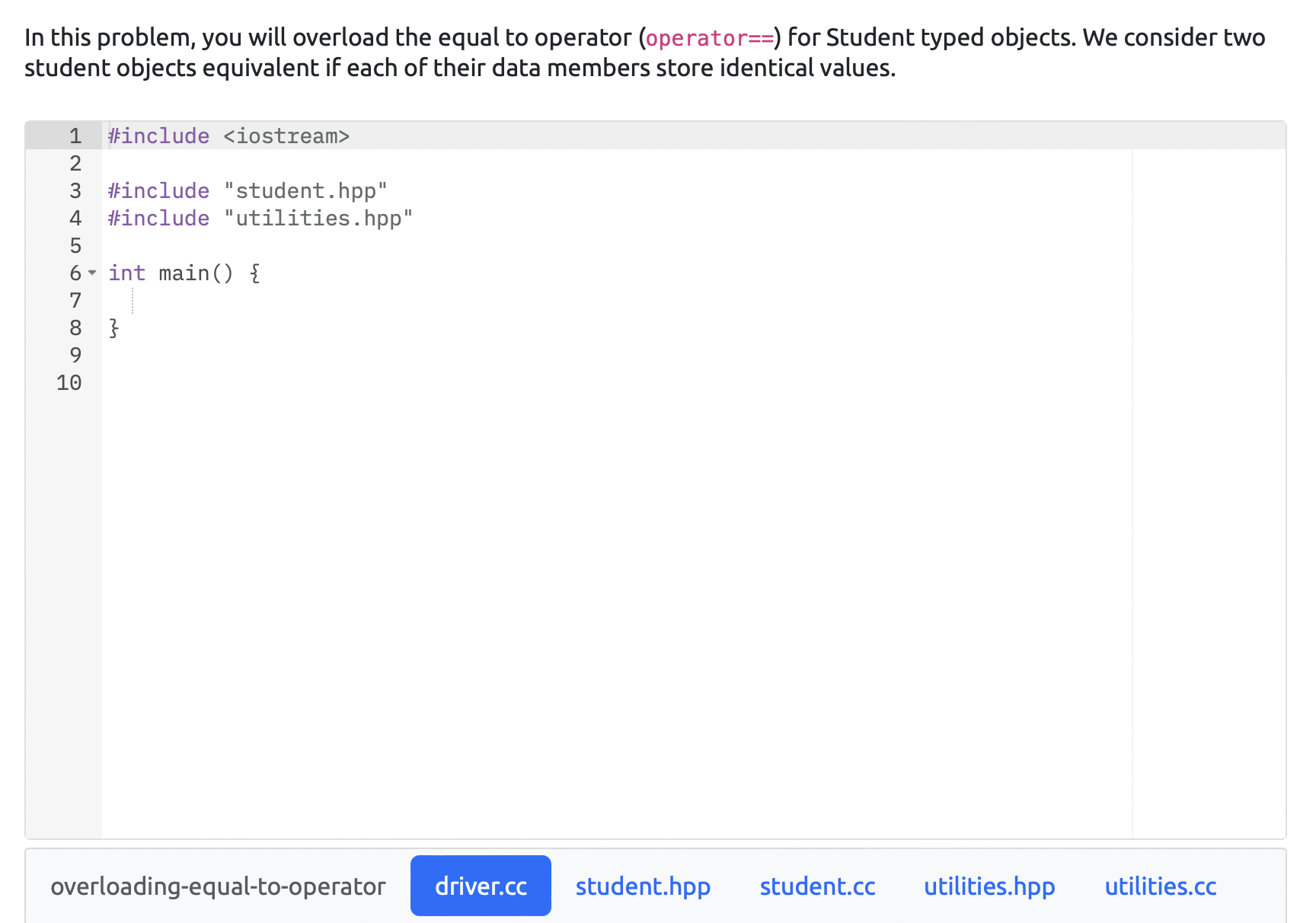 Solved Please solve the problem in c++ and show each code | Chegg.com