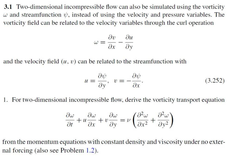 Solved 3.1 Two-dimensional incompressible flow can also be | Chegg.com