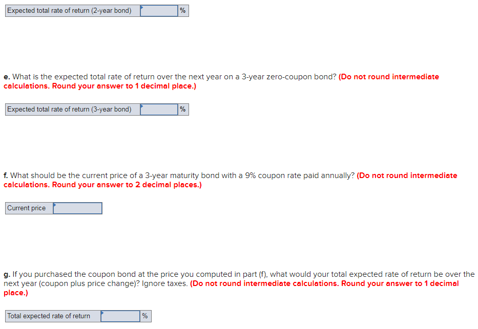 Solved The current yield curve for default-free zero-coupon | Chegg.com